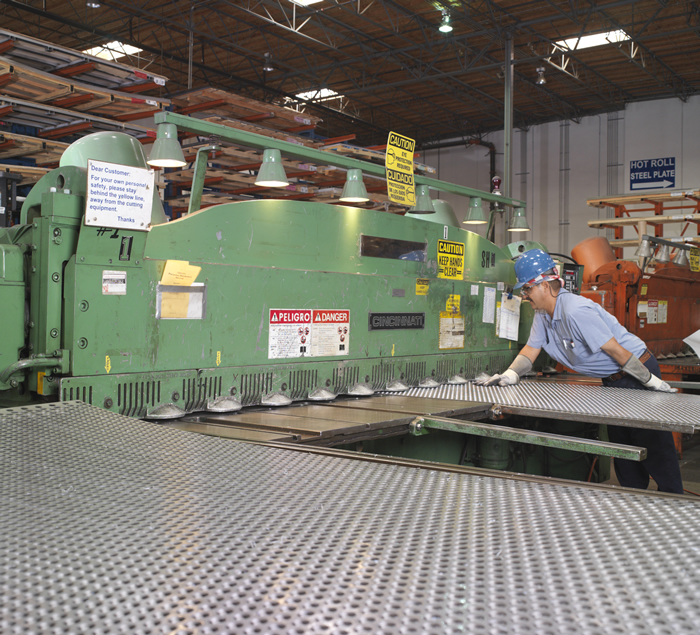 Sawing & Shearing Metal Services | Industrial Metal Supply